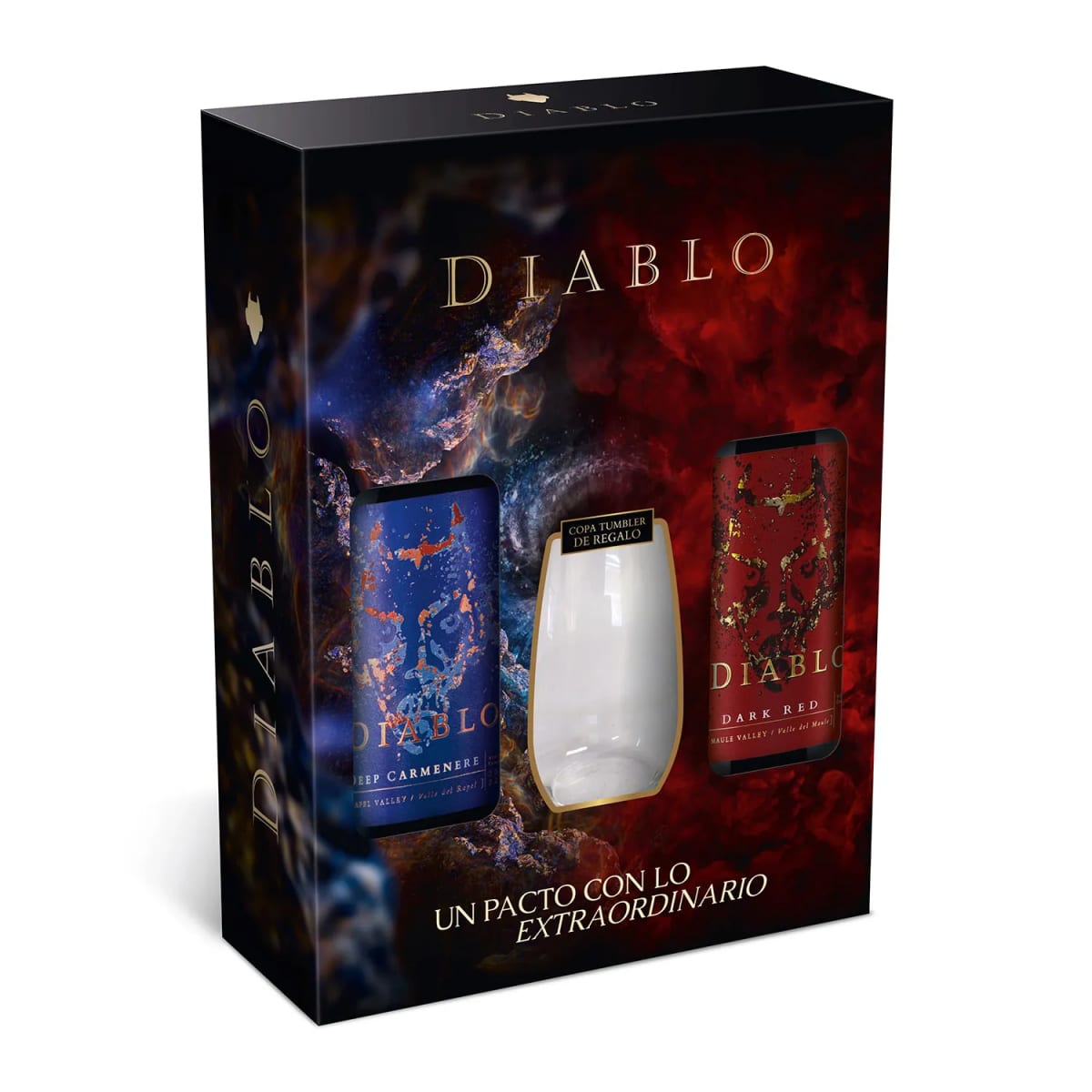 DIABLO PACK + VASO | MINIMARKETS LA QUILLOTANA