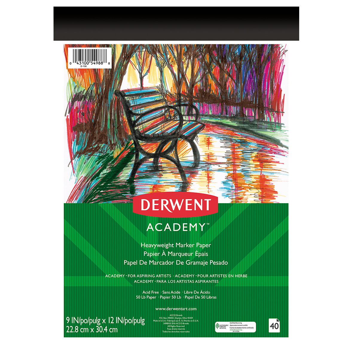 Derwent Block para marcador | Distribuidora y Librería Absa