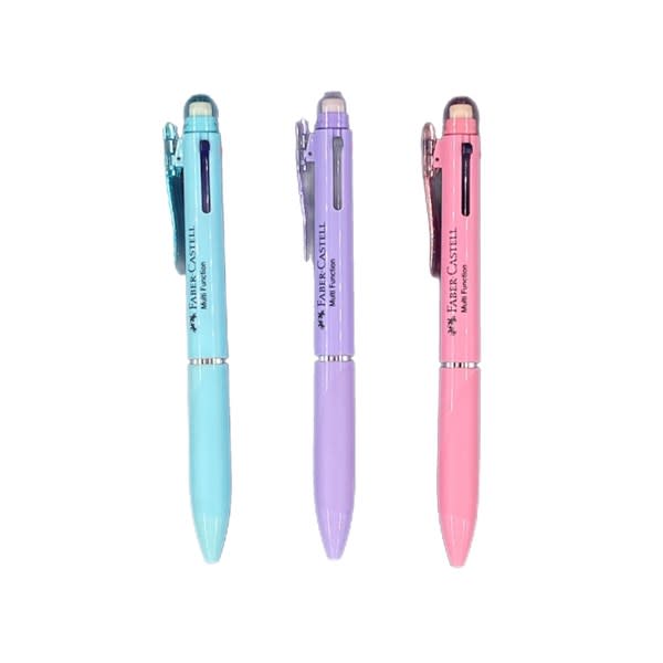 Faber Castell Lapiz Multifuncion Rojo-Azul-Grafito 0.7 Pastel ...