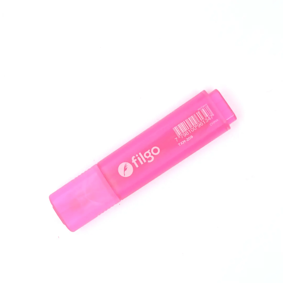 FILGO Resaltador Text Marker Rosa TXM 209 | Distribuidora y Librería Absa
