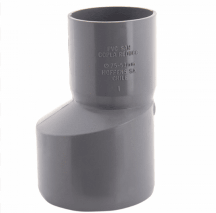 COPLA PVC GRIS 75 MM X 50 MM | LA CASA DE LA CALDERA