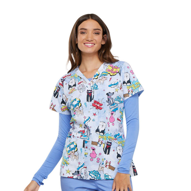 DELANTAL MUJER ANIMADO CK616 TYPW | Uniformes con estilo