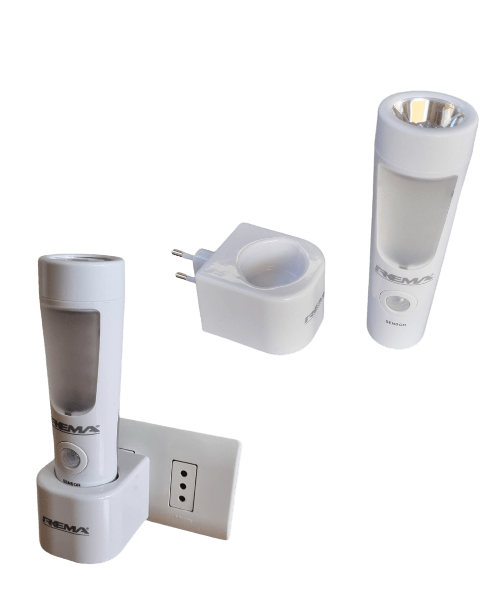 Linterna Vertical enchufable portatil | Eléctricos Lorenzo