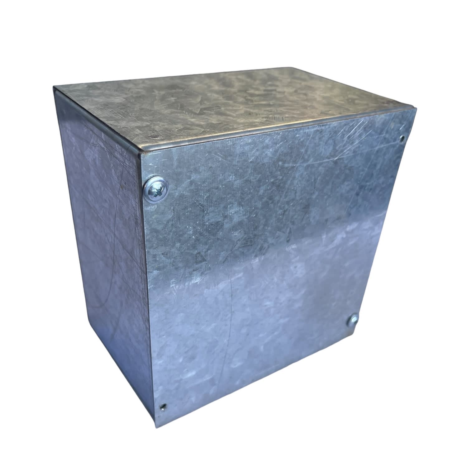 Caja Derivación Metàlica Zincada Lisa | Eléctricos Lorenzo