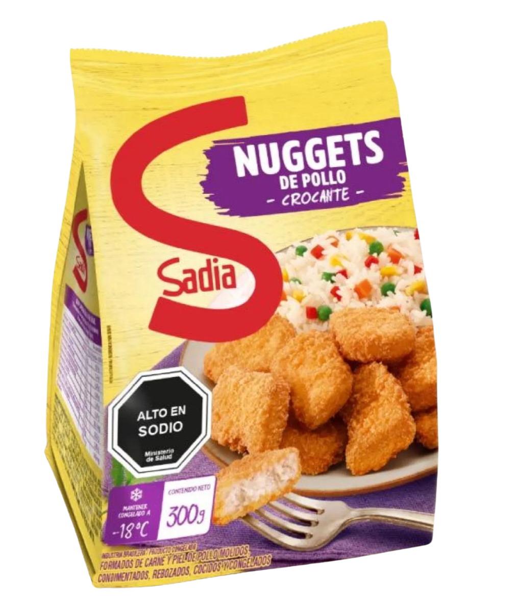 NUGGETS DE POLLO SADIA 300GR | Antarticos