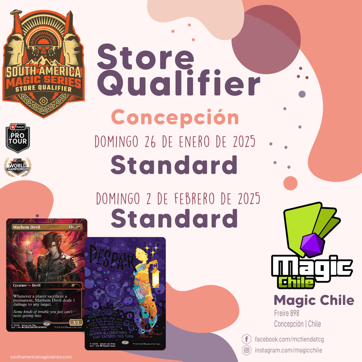 Store Qualifier South America Magic Series - Ronda 9 | Magic Chile